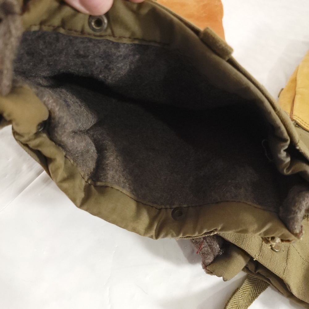 Genuine Wwii Gi Issue Type I Mitten Shells Leather Pa… - Gem